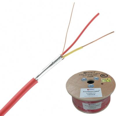 China ExactCables 2 Core 1.5mm2 Bare Copper Fire Alarm Cable FPLR PH30 PH120 CE RoHS for sale