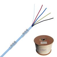 China Exact Cables 2x0.22mm2 Shielded Stranded CCAM Conductor PVC Insulation CPR Eca Alarm Cable for sale