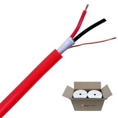China 2x3.5 Multi-conductor Unshielded FPLR Control Cable with Al/Foil Shield and PVC Jacket for sale