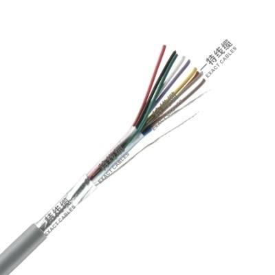 China Shielded Bare Copper Wire Exact Cables 10x0.22mm2 LSF Insulation CPR Eca Alarm Cable for sale