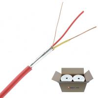 China 2 Core Shielded TC Tinned Copper PVC Jacket Communication Cable 0.50mm2 to 2.50mm2 for sale