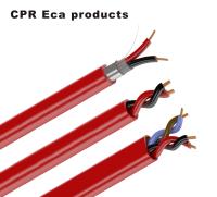 China ExactCables 2 Core 1.5mm2 Fire Alarm Cable Shielded Al Foil Bare Copper CE RoHS for sale