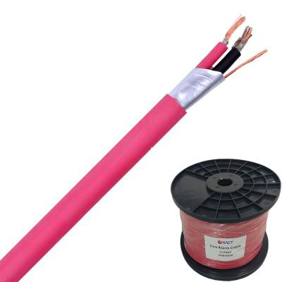 China Fire Alarm Cable Shield Al Foil 2x1.5mm2 Screened Unscreened Fire Resistant Cable CE RoHS for sale