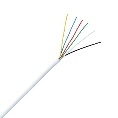China 6 Core 0.22mm2 Stranded TCCA Conductor LSF Insulation and Jacket CPR Eca Alarm Cable for sale