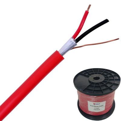 China ExactCables 2x1.5mm2 Shielded Stranded Fire Alarm Cable CE RoHS 1424 LPCB for sale