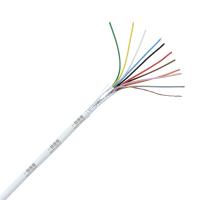 China PVC Insulated Shielded Alarm Cable 10x0.22mm2 CCA Conductor CPR Eca Rated for sale