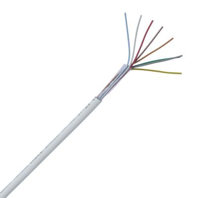 China 8X0.5mm Solid Unshielded Tinned Copper/Copper/TCCA CPR En50575 IEC6032-1 Alarm Cable for sale