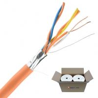 China Fire Resistant Fire Rated Alarm Cable 2 Cores 1/0.5tc mm Drain Wire Shielded Pair for sale