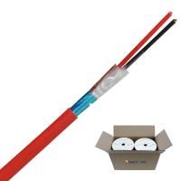 China BTTZ BS6387 PH30 2 Core Fire Resistant Cable 1/0.5tc Drain Wire Shield Al Foil 2x0.50mm2 for sale