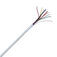 China 8x0.22mm2 2x0.5mm2 Composite Security Cable with Bare Copper Wire Core by ExactCables for sale