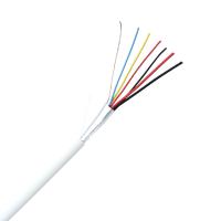 China Composite Security Cable ExactCables BC Stranded 4x0.22mm2 2x0.5mm2 Shielded/PVC Jacket for sale