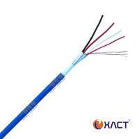 China Low Smoke Zero Halogen 2x0.5mm2 2x0.22mm2 Composite Security Communication Cable for sale