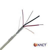 China Low Smoke Zero Halogen 2x0.5mm2 2x0.22mm2 Composite Security Communication Cable for sale