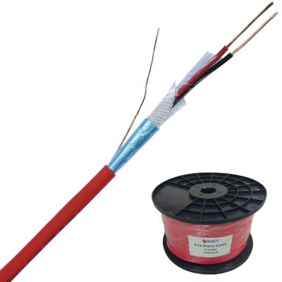 China 2.5mm Fire Alarm Cable 2 Core Twisted VW-1 2 Hour Fire Resistant for sale