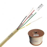 China 2 Cores 0.22mm2 Unshielded CCA Conductor CPR Eca Signal Alarm Control Cable for sale