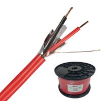 China 2 Cores 22AWG Flexible Shield Cable 2.5mm2 Fire Alarm Cable for Commercial Use for sale