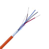 China 2 Core 1.5mm2 Shielded Fire Resistant Cable 300/500V LSZH 100m Coil for sale