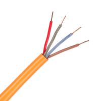 China 2 Core 1.5mm2 Shielded Fire Resistant Cable 300/500V LSZH 100m Coil for sale