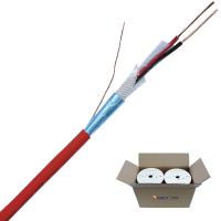 China CCA BS6387 PH30 2 Core 3 Core 1mm Fire Resistant Fire Alarm Cable with Al Foil Shield for sale