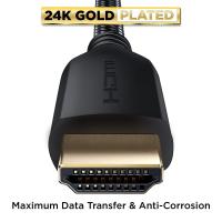 China 4K 8K HDMI Cable 18Gbps Gold Plated Connectors Custom Length CE Certified for sale