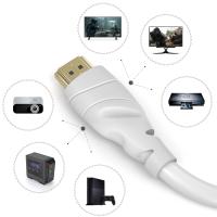 China Gold Plated 4K 8K HDMI Cable 18Gbps 60Hz 120Hz Full 19pin Port for TV Monitor Projector for sale