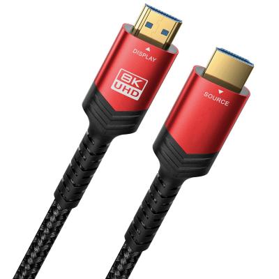 China Ultra High Speed HDMI Cable 4K 120Hz 8K 60Hz 24AWG 28AWG 30AWG Length 1m 1.5m for sale