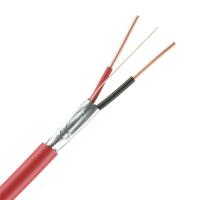 China 2 Core 18AWG PVC Insulated Round Smoke Detector Cable 2 Wire 0.50mm2 for sale