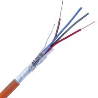 China 2 Core 18AWG PVC Insulated Round Smoke Detector Cable 2 Wire 0.50mm2 for sale