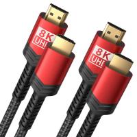 China Ultra High Speed HDMI Cable 4K 120Hz 8K 60Hz 24AWG 28AWG 30AWG Length 1m 1.5m for sale