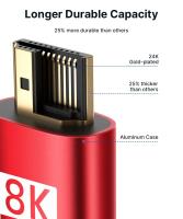 China Ultra High Speed HDMI Cable 4K 120Hz 8K 60Hz 24AWG 28AWG 30AWG Length 1m 1.5m for sale