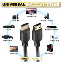 China Exact High Speed HDMI Cable 4K 120Hz 8K 60Hz Bare Copper Wire 18Gbps for TV Monitor Projector for sale