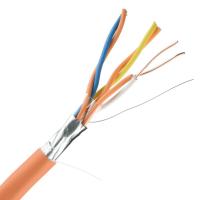 China 2 Core 1.5sqmm Fire Alarm Cable 18AWG Al Foil Shield Fire Resistant Cable for sale