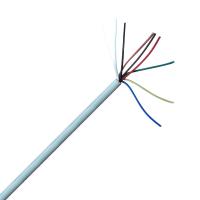 China Shielding Exact Cables 8x0.22mm2 PVC Insulation and Jacket CPR ECA Alarm Cable Control Cable for sale