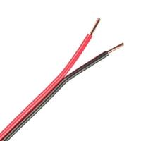 China Clear Transparent Red Black BC 2x1.0 Speaker Cable For End Audio Systems for sale