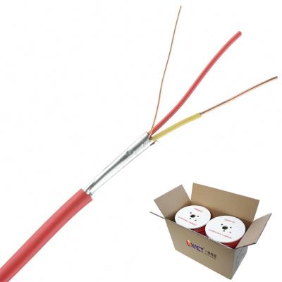 China 2 Core 2x0.5mm2 PVC Shielded/Unshielded Fire Resistant Fire Alarm Cable by ExactCables for sale