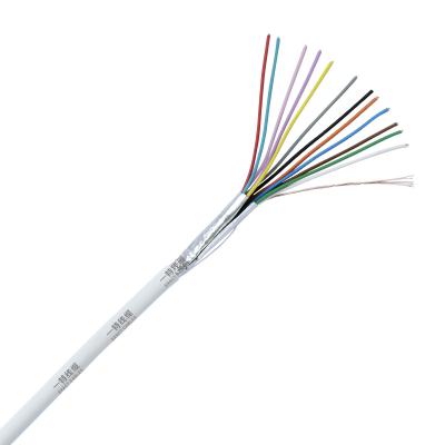 China Customizable 12x0.22mm2 Shielded Stranded PVC CPR ECA Alarm Cable Control Cable for sale
