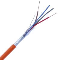 China 2 Core 2x0.5mm2 PVC Shielded/Unshielded Fire Resistant Fire Alarm Cable by ExactCables for sale