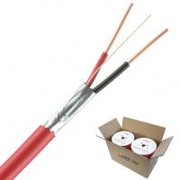 China 3 Core 1.5mm2 Fire Resistant Fire Rated Alarm Cable PVC Jacket Drain Wire 1/0.5tc mm for sale