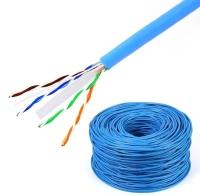 China Al/Foil Individual Shield UTP Cat5e Lan Cable for Waterproof Network Communication for sale
