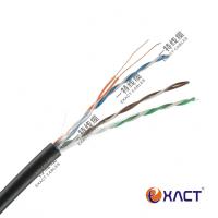China Al/Foil Individual Shield UTP Cat5e Lan Cable for Waterproof Network Communication for sale
