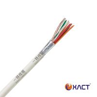 China Exact Cables 10 Cores Unshielded Stranded 8x0.22mm2 LSOH CPR Signal Cable Jacket PVC for sale