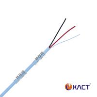 China Exact Cables 2x0.22mm2 Unshielded Stranded BC Bare Copper Alarm Cable Signal Cable 2 Cores for sale