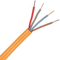 China Fire Resistant 2c*1.5mm 2core 1.5mm Cable with Bare Copper Wire and Al/Foil Shield for sale