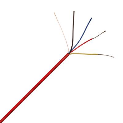China 4x0.22mm2 4x24AWG Cca s1 d1 a1 Solid Alarm Cable Security Cable with Bare Copper Wire for sale