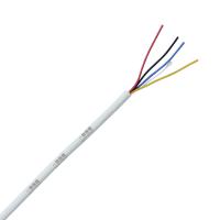 China 4x0.22mm2 4x24AWG Cca s1 d1 a1 Solid Alarm Cable Security Cable with Bare Copper Wire for sale