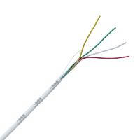 China 4x0.22mm2 4x24AWG Cca s1 d1 a1 Solid Alarm Cable Security Cable with Bare Copper Wire for sale