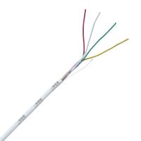 China 4x0.22mm2 4x24AWG Cca s1 d1 a1 Solid Alarm Cable Security Cable with Bare Copper Wire for sale