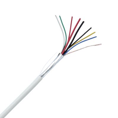 China Insulated 2x0.75 6x0.22 CPR CCA Composite Security Cable PVC Insulation for sale