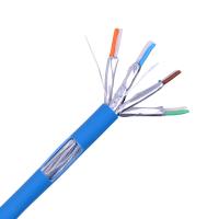 China Shielded Waterproof Cat8 Ethernet Cable 1000ft 305m 23AWG CCA CU High Speed for sale