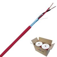 China ExactCables Waterproof BS6387 2x2.5mm Shielded Fire Resistant Cable with 2x1.5mm Core for sale